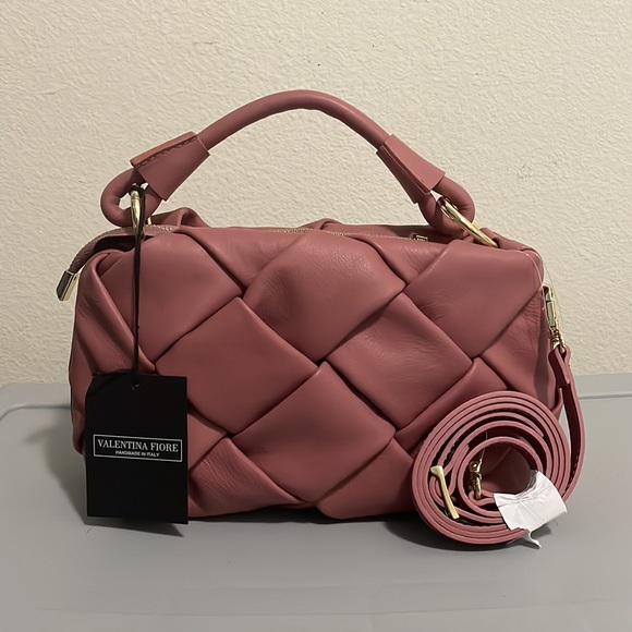 Valentina Fiore | Bags | Valentina Fiore Rose Blush Handmade Italian ...